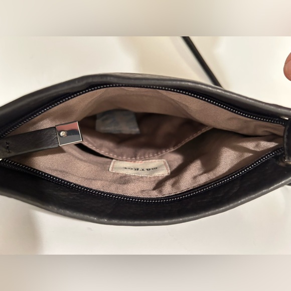 margot | Bags | Margot Kari Black Pebble Leather Crossbody Bag | Poshmark